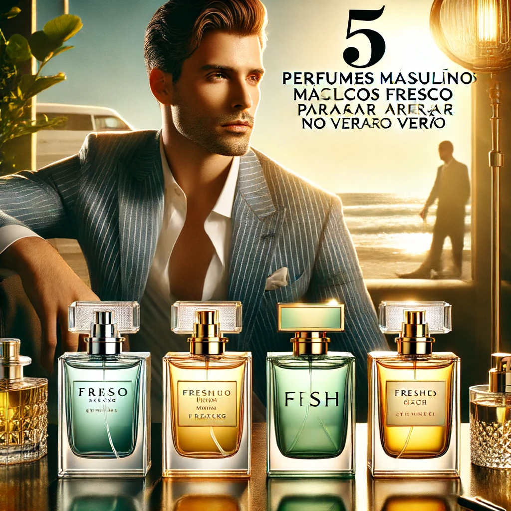 5 Perfumes Masculinos Frescos Para Arrasar no Verão | Blog - Layla Shopping